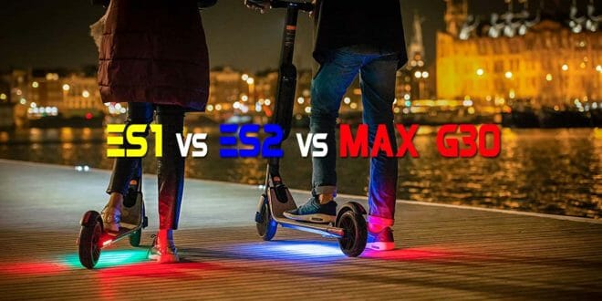 Confronto Segway Ninebot ES1 - ES2 - MAX G30: quale scegliere - Offerte